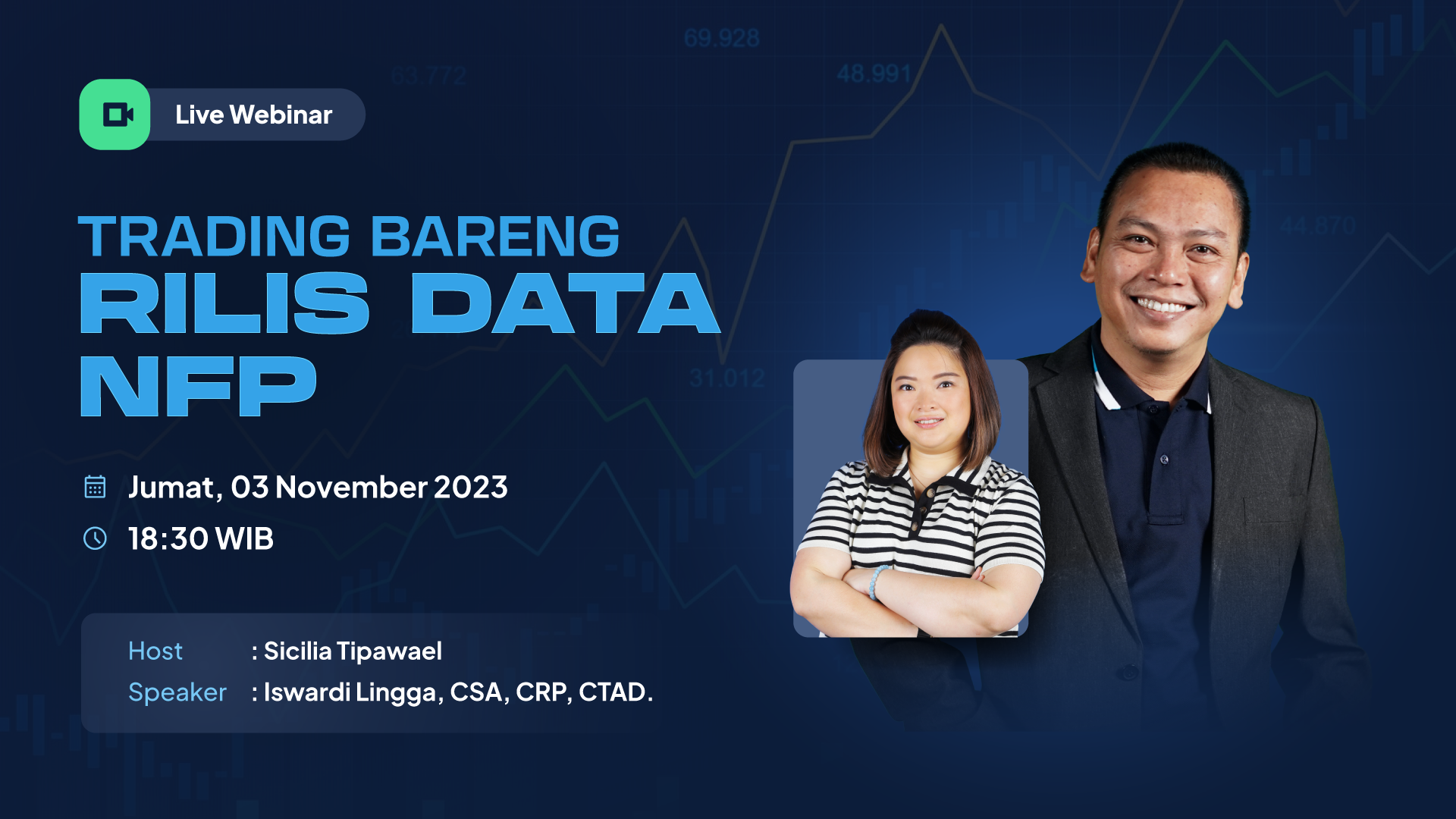 Trading Bareng Rilis Data NFP | Webinar & Kelas Trading | Valbury Asia Futures